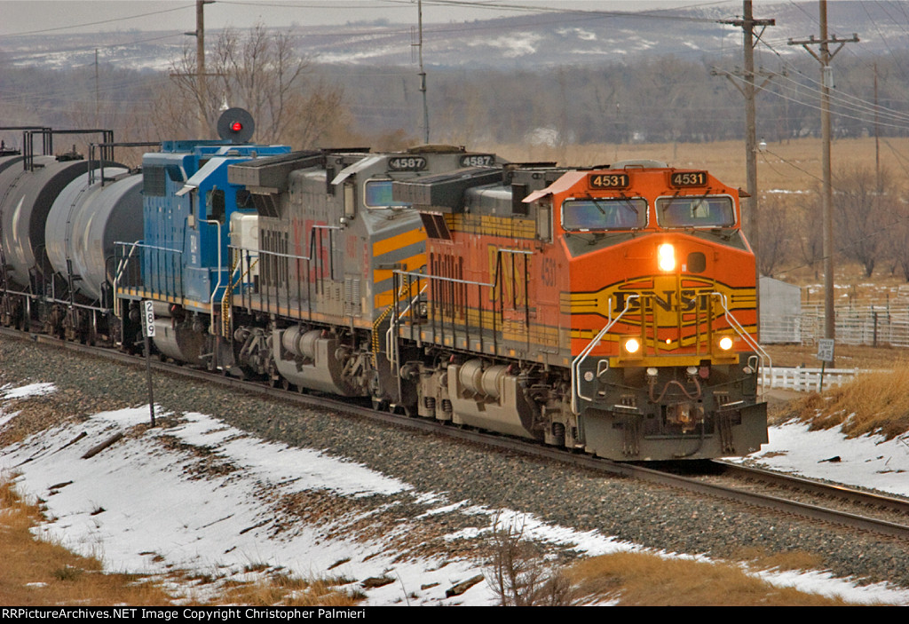 BNSF 4531 Leads H-LINDEN9-18